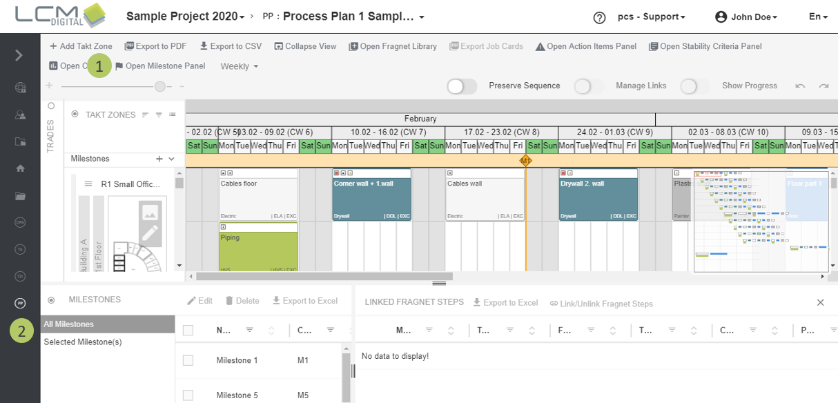 [1.x] Milestones – LCM Digital EN